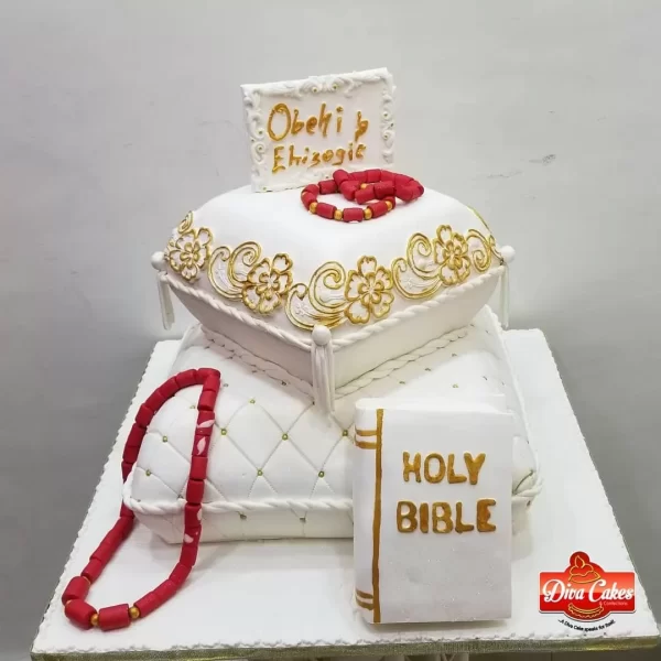 Royal Blessing Wedding Cake - Diva Cakes